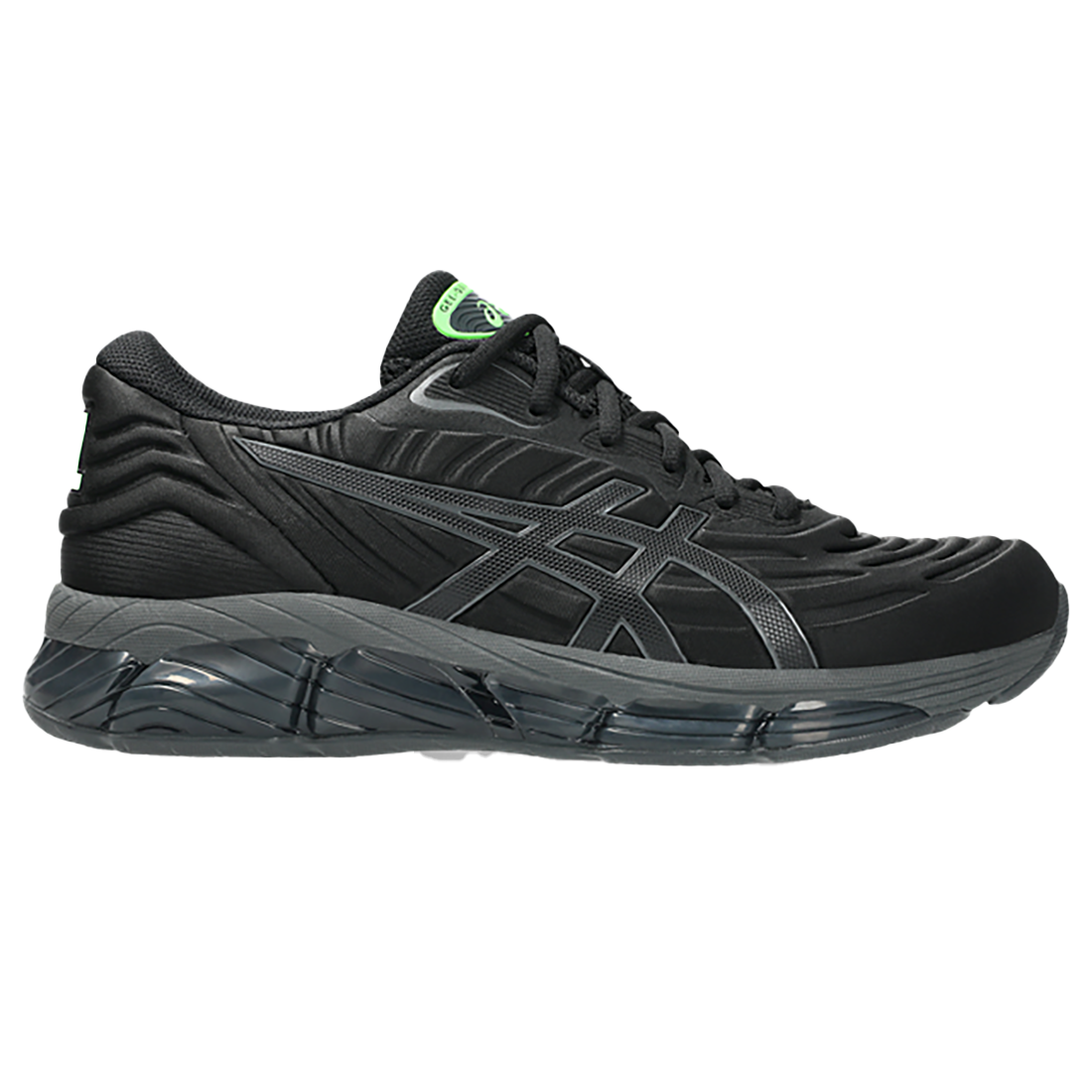 Asics (Gel-Quantum 360 Viii Emboss Shoes) BLACK/OBSIDIAN GRAY - WOW ...