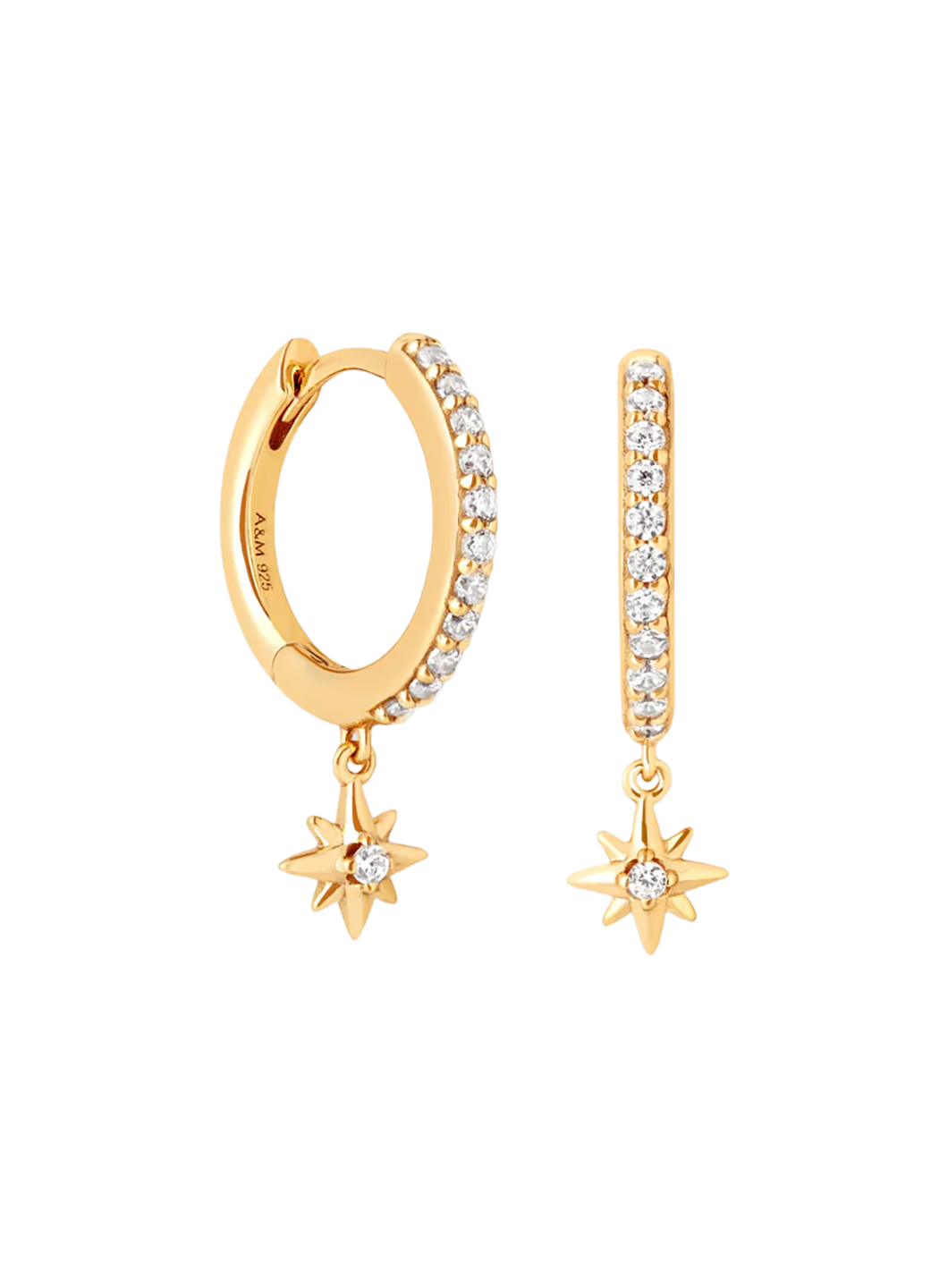 Astrid & Miyu (Aros Twilight Star Pave ) Gold AYM5JEW00032SSW - WOW ...