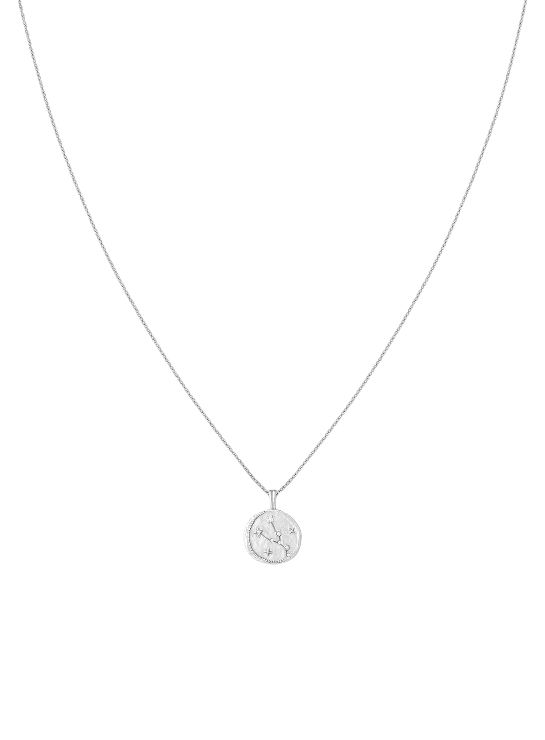 Astrid & Miyu (Collar Zodiaco Tauro) Tauro Silver Clear AYM5JEW00505SSW ...