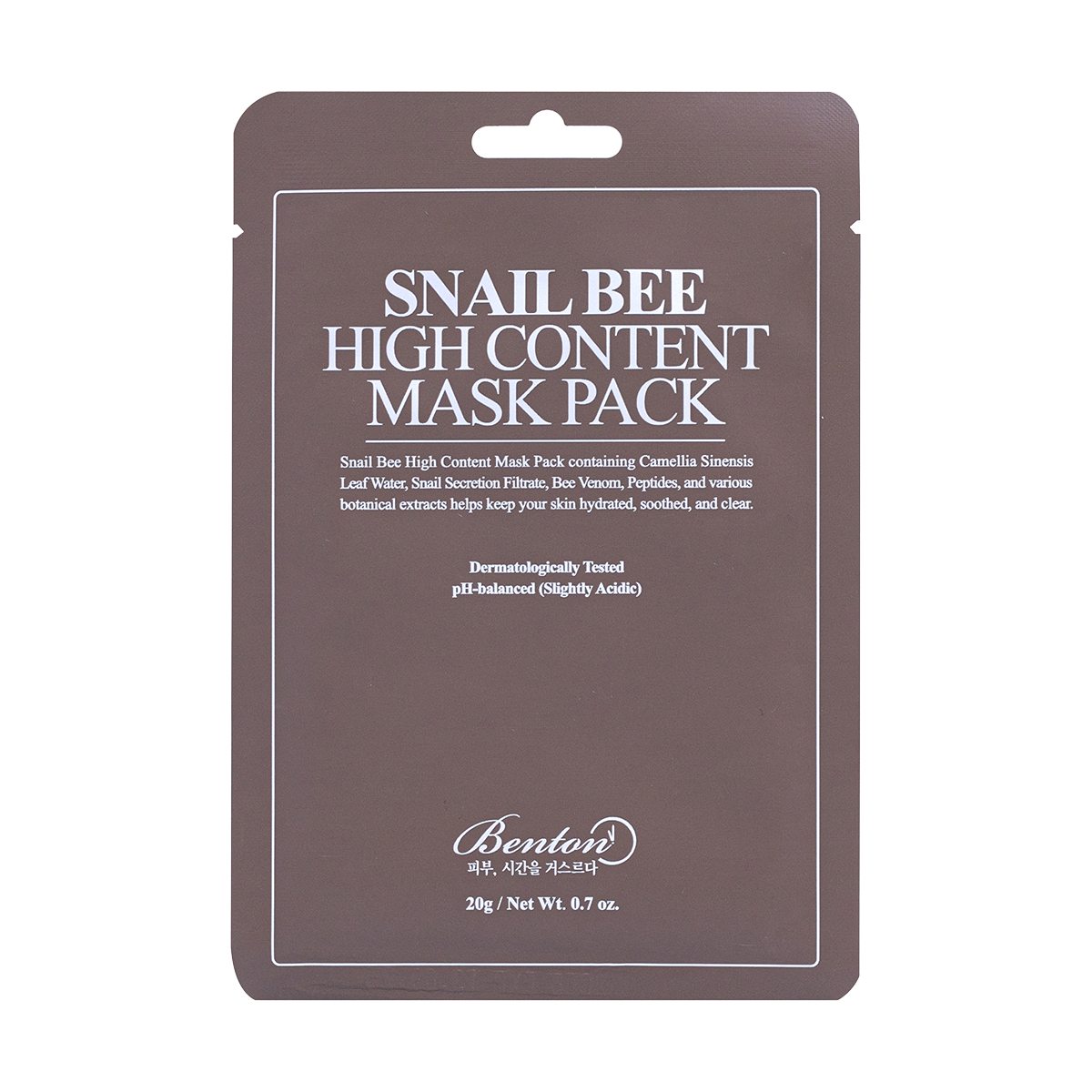 Benton (Mascarilla Snail Bee High Content ) Neutral BEN6COS00000PPU ...