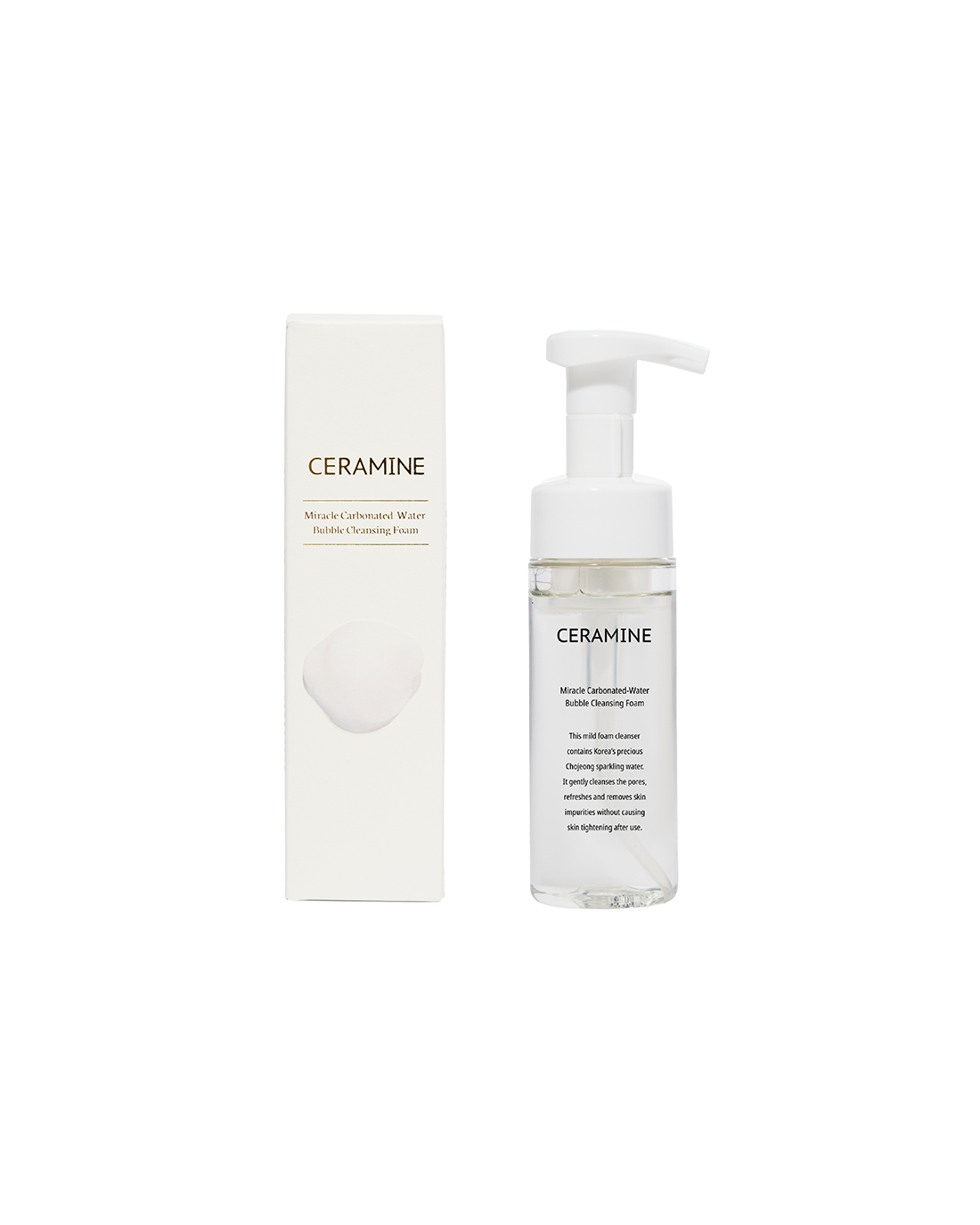Ceramine (Espuma Limpiadora Miracle Carbonated-Water Bubble) White ...
