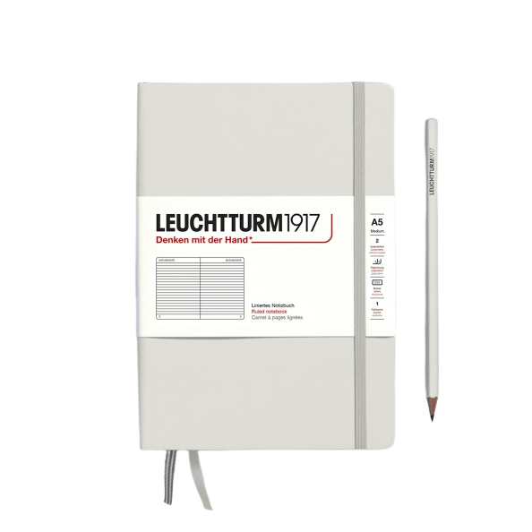 Leuchtturm 1917 (Leuchtturm 1917 Medium A5 Notebook, Cover) Neutral ...