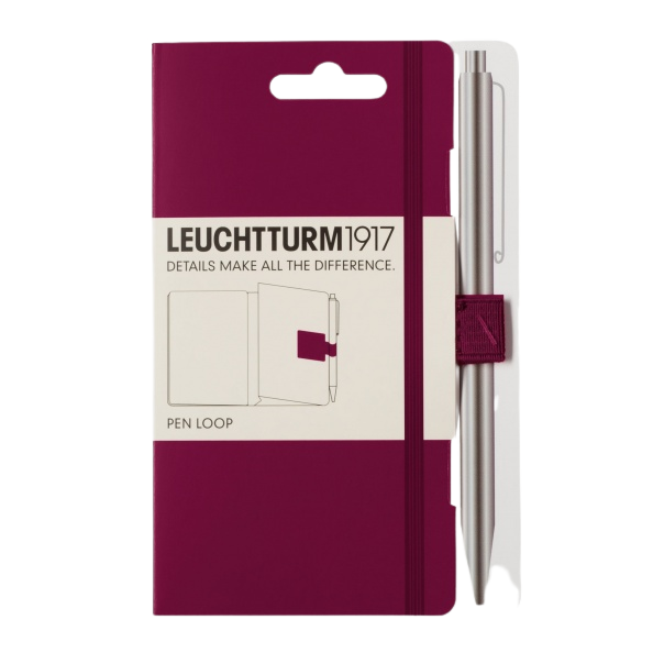 Leuchtturm 1917 (Pen Loop, Port Red) Red - WOW concept – WOW Concept