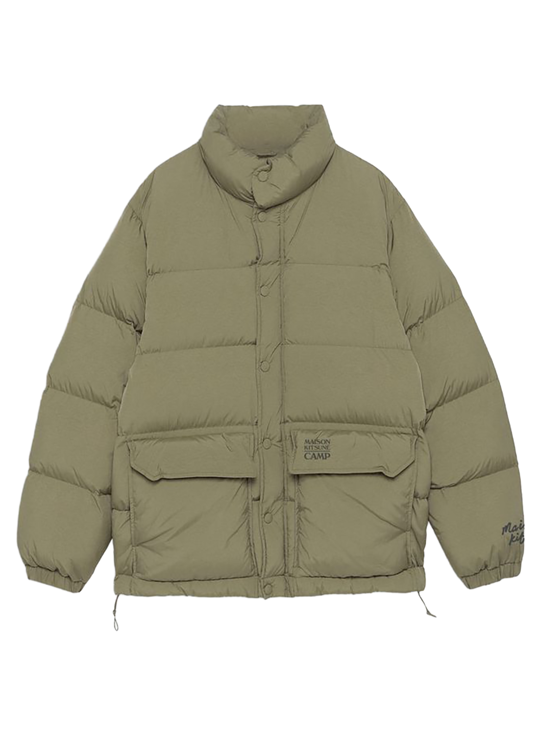Maison Kitsuné (Quilted Puffer) PEBBLE - WOW concept – WOW Concept