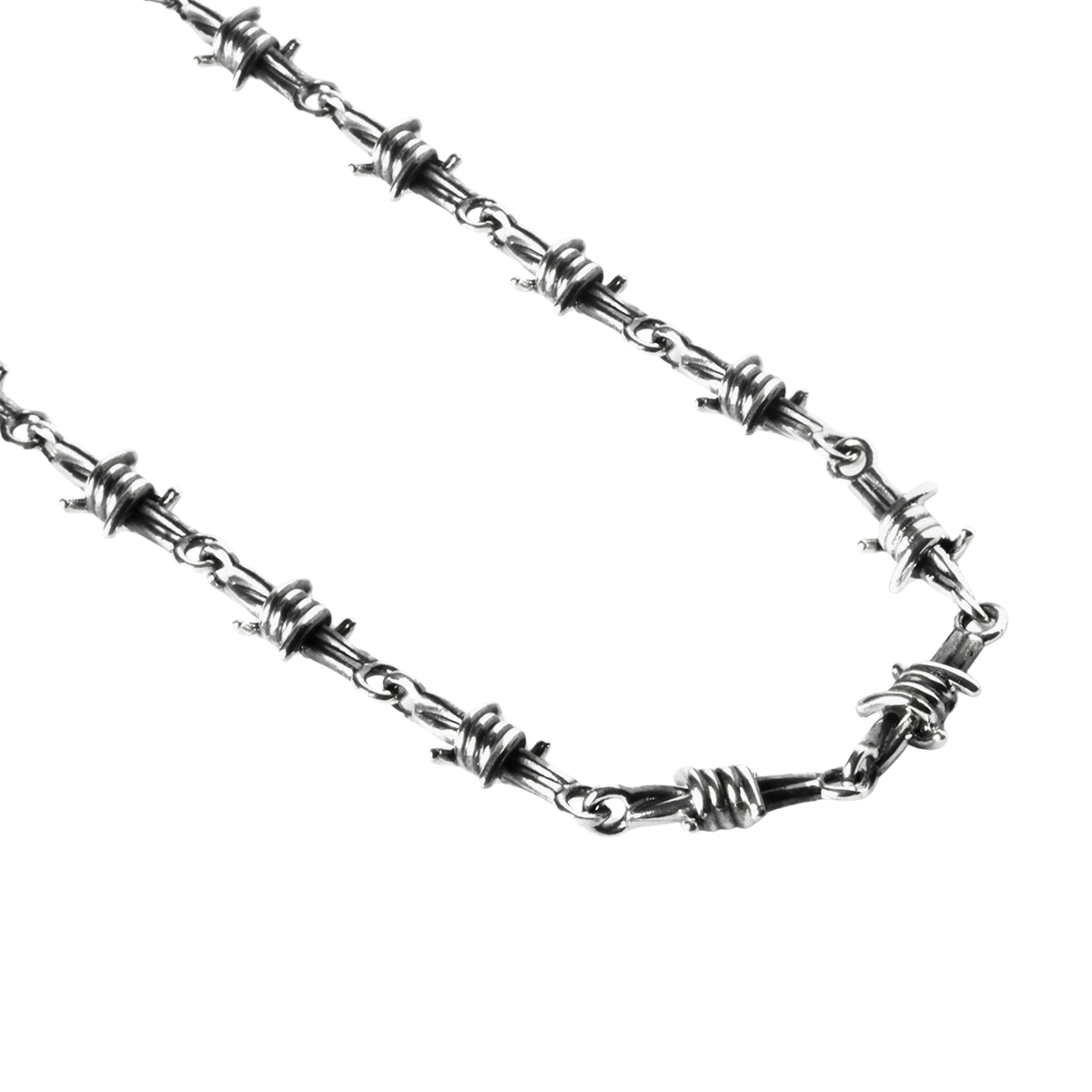 Nove25 (Collar Barbed Wire) Silver NOE5JEW00033MTU - WOW concept – WOW ...