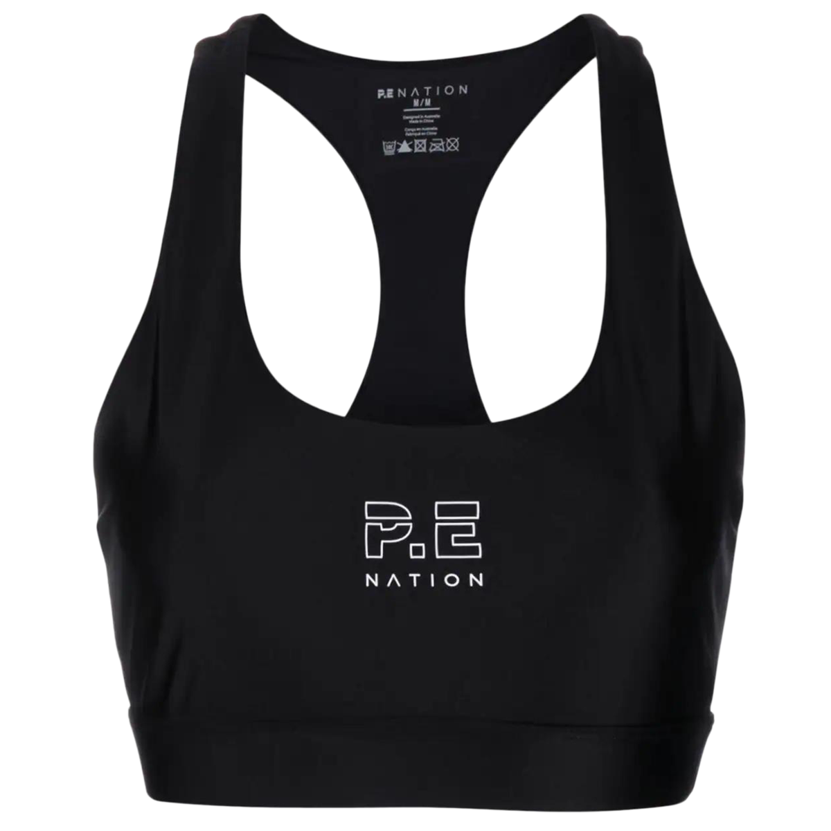 PE Nation (Long Range Sports Bra) Black - WOW concept – WOW Concept
