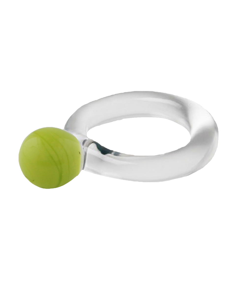 Sandra Alexandra (Bolita Ring Opaque) Green - WOW concept – WOW Concept