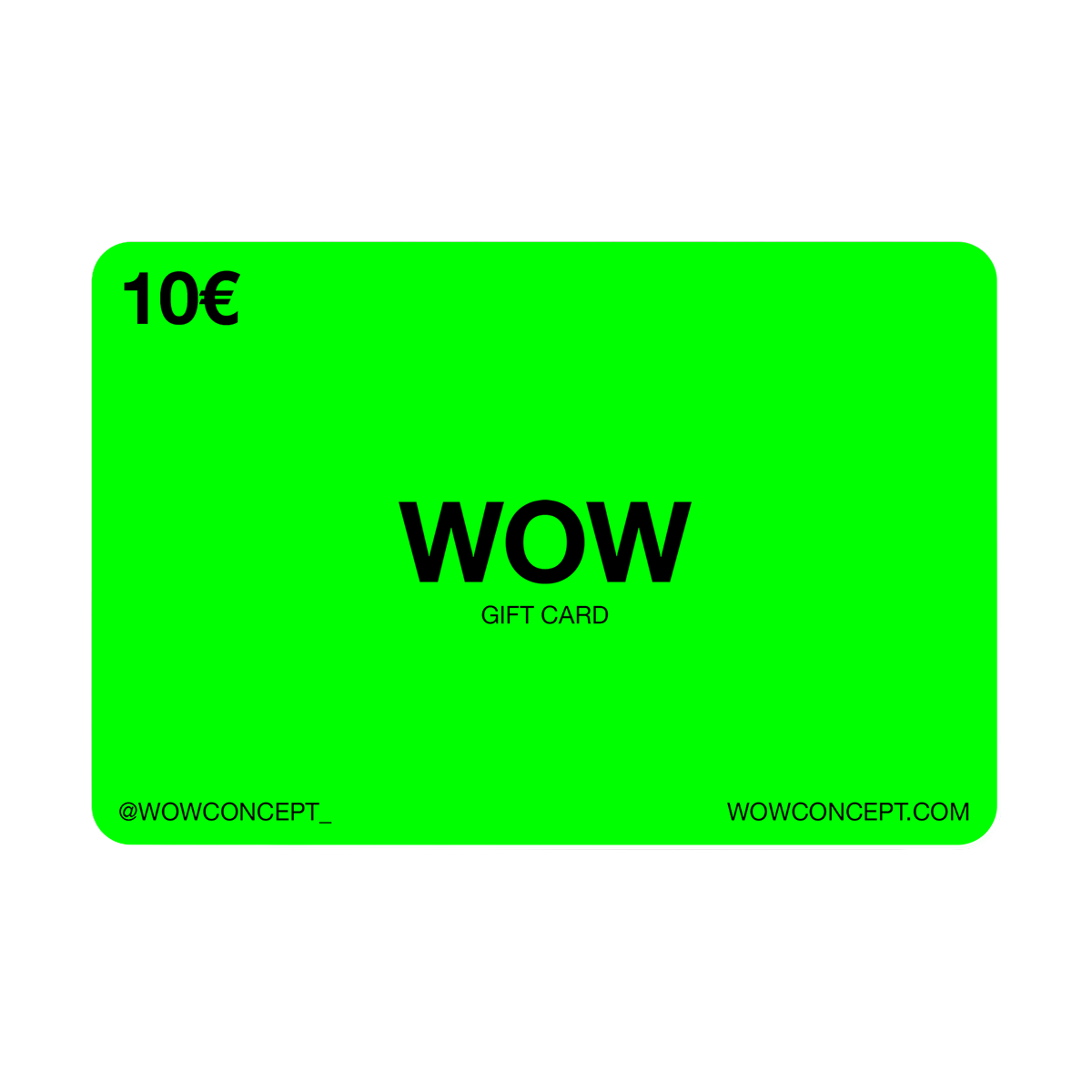 Wow Concept e-Tarjeta Regalo – WOW Concept