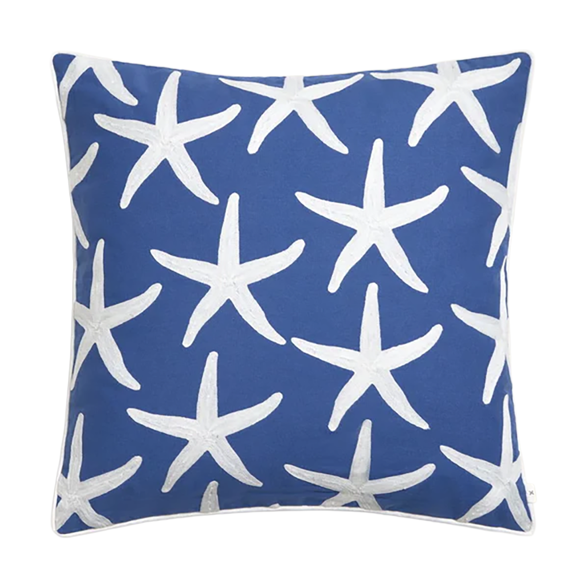 TEXTURA (Tex Funda De Cojín Algodón Estrellas Bordadas Creatu) Azul ...