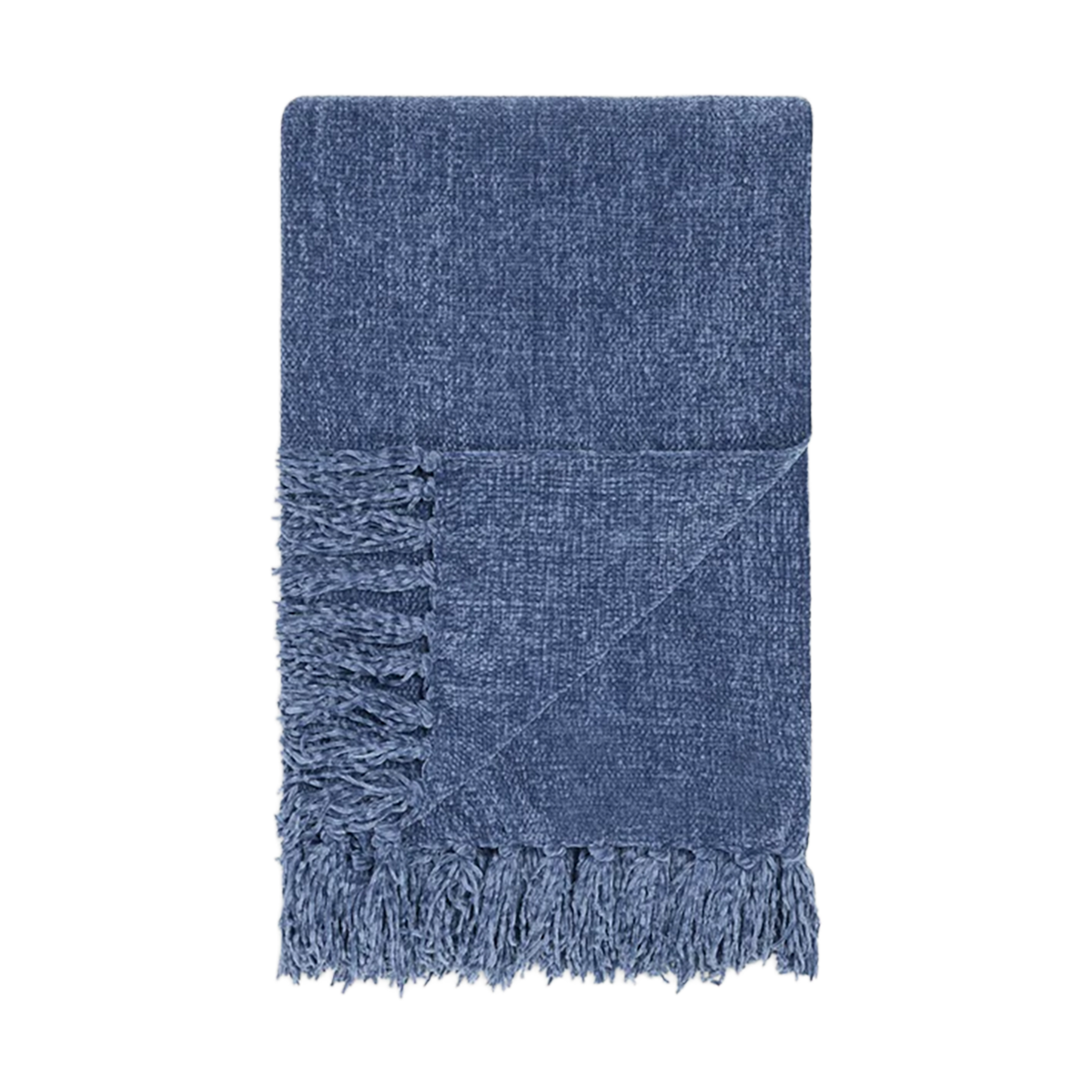 TEXTURA (Tex Manta De Chenilla Con Flecos Chenpla) Azul - WOW concept ...